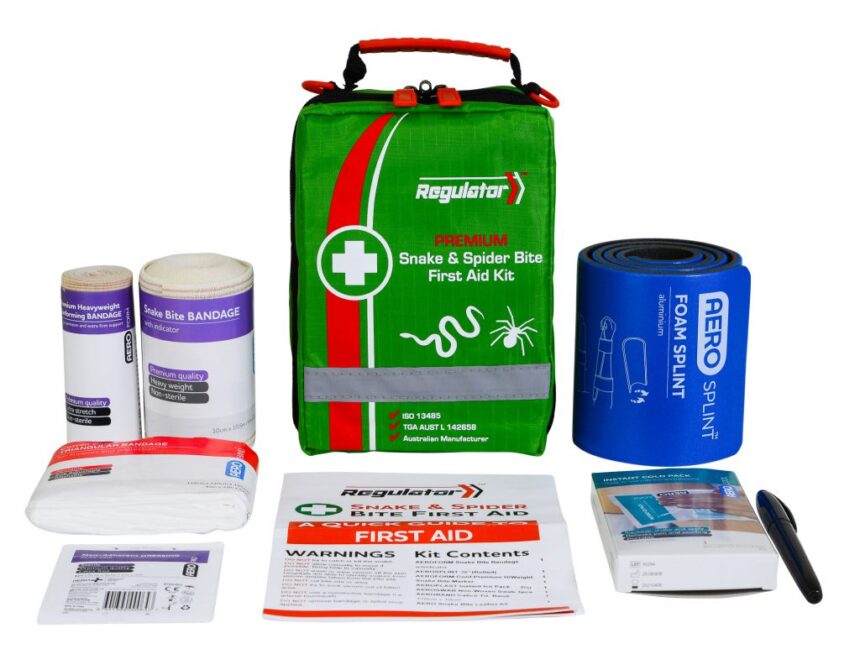 Be Prepared for Snake and Spider Bites - First Aid Accident and Emergency