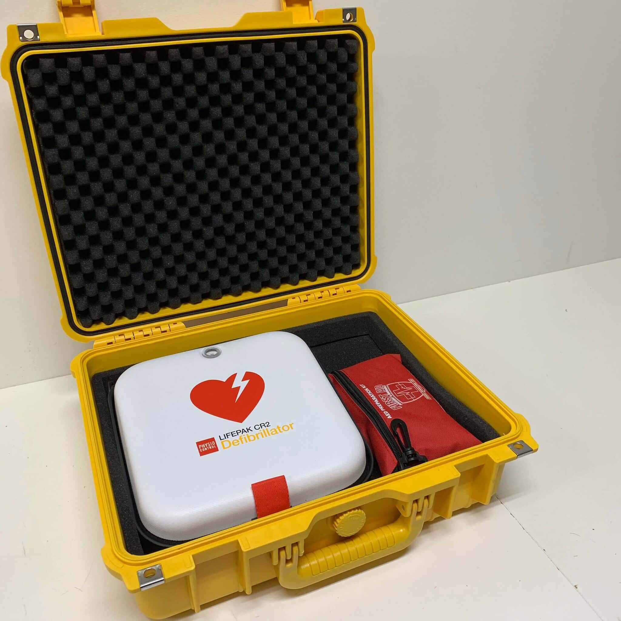 Defibrillator AED | HeartSine 360P Alarmed Wall Cabinet Bundle