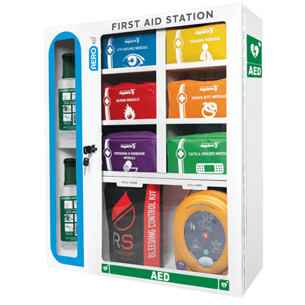 First aid station
